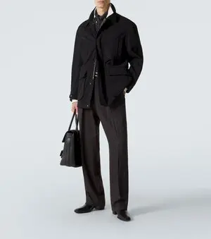 TOM FORD Cotton And Silk Twill Field Jacket