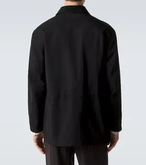 TOM FORD Cotton And Silk Twill Field Jacket
