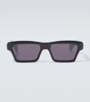 JACQUES MARIE MAGE X Haider Ackermann Melchior Rectangular Sunglasses - Black
