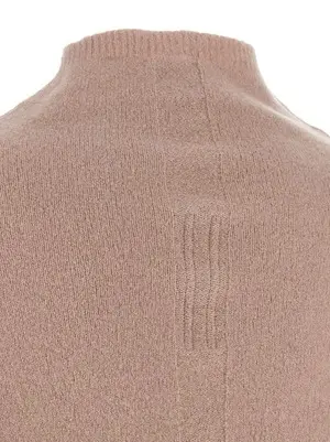 Rick Owens Long-sleeve Mock Neck Cashmere Sweater