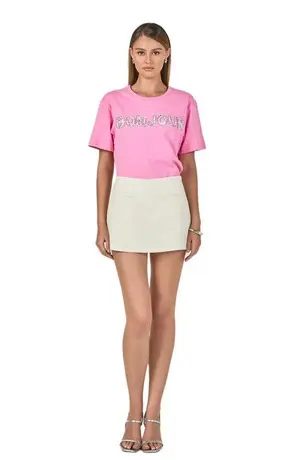 Endless Rose Sequin Embellished Knit Top