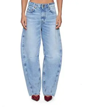 Ksubi Barrel Jean Flight Blue - Denim