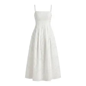 Yumi Kim Sky Eyelet Dress - White