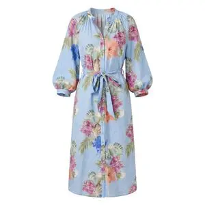 Yumi Kim Nalani Linen Dress - Blue