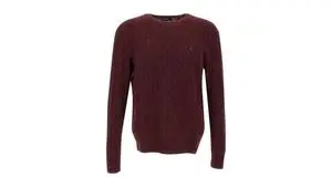 Polo Ralph Lauren Wool Cashmere Cable Knit Crewneck - Heather