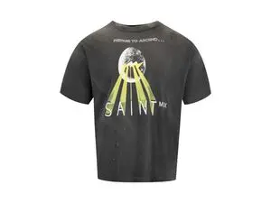 SAINT MXXXXXX Egg Tee Shirt - Black