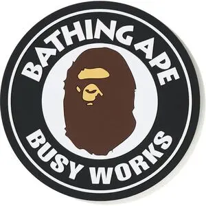 A BATHING APE Busy Works Rubber Coaster
