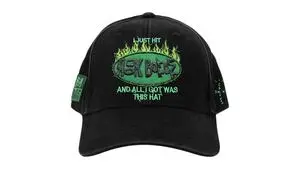 TRAVIS SCOTT Cactus Jack X Spongebob Rock Bottom Hat - Black