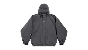 Balenciaga Skiwear Sports Icon Logo Down Parka - Dark Grey