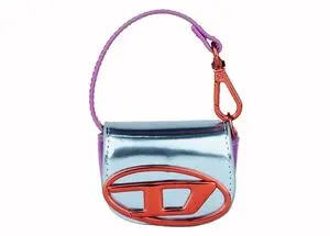 DIESEL® 1dr Xxs Iconic Bag Charm In Mirror Leather