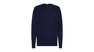 Tommy Hilfiger Cotton Cashmere Sweater - Blue