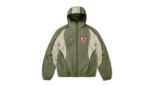 PALACE Scrum Hooded Shell Jacket - Olive