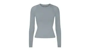Nike X Skims Airy Long Sleeve Crewneck Sweatshirt Top - Multicolor