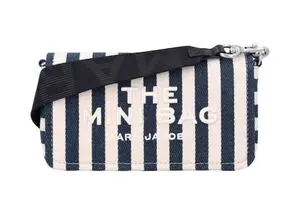 Marc Jacobs Striped Canvas Mini Bag - Blue