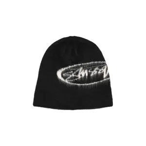 StÜssy Skullcap Brushed Oval Stock - Black