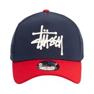 StÜssy Basic 9forty 'navy/red
