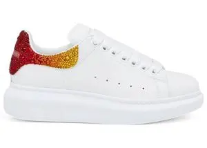 Alexander McQueen Oversized Yellow Crystal - White/orange