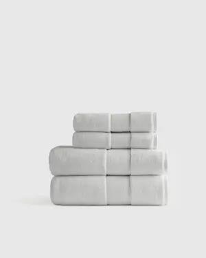 Quince Classic Organic Turkish Cotton Bath Bundle - Light Grey