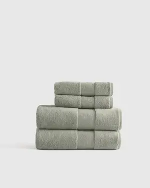 Quince Classic Organic Turkish Cotton Bath Bundle - Sage