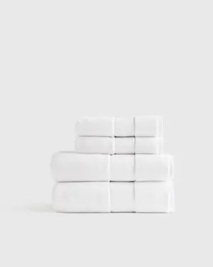 Quince Classic Organic Turkish Cotton Bath Bundle - White