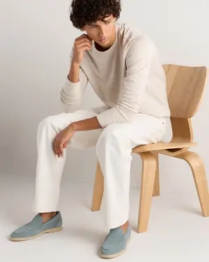Quince Soft Suede Mariner Loafer