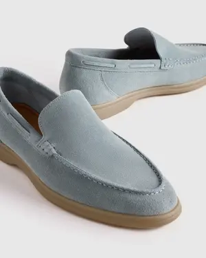 Quince Soft Suede Mariner Loafer
