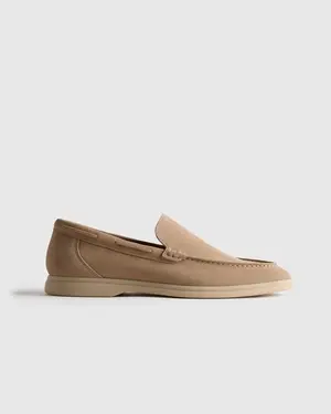 Quince Soft Suede Mariner Loafer - Dune