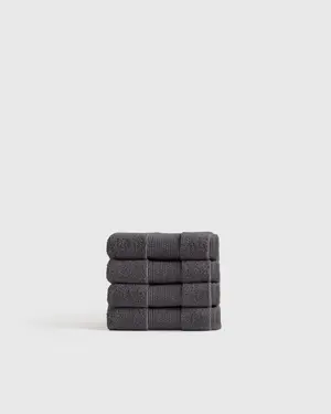 Quince Classic Organic Turkish Cotton Washcloth Charcoal