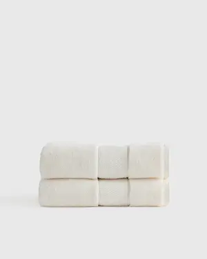 Quince Classic Organic Turkish Cotton Hand Towel - Ivory
