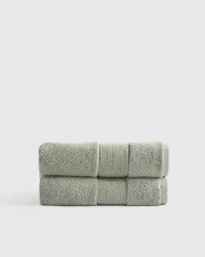 Quince Classic Organic Turkish Cotton Hand Towel - Sage