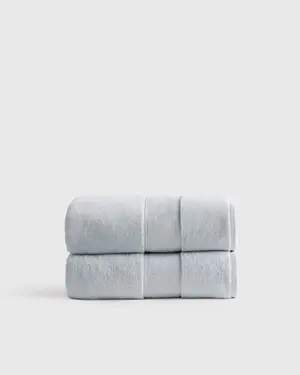 Quince Classic Organic Turkish Cotton Bath Towel Hydrangea