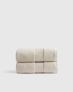 Quince Classic Organic Turkish Cotton Bath Towel - Oat