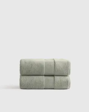 Quince Classic Organic Turkish Cotton Bath Towel - Sage