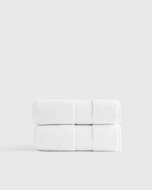 Quince Classic Organic Turkish Cotton Bath Towel - White