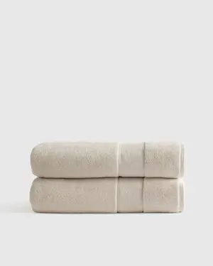 Quince Classic Organic Turkish Cotton Bath Sheet Oat