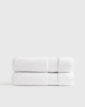 Quince Classic Organic Turkish Cotton Bath Sheet - White