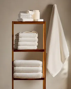 Quince Plush Organic Turkish Cotton Washcloth - Ivory