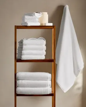 Quince Plush Organic Turkish Cotton Washcloth - White