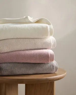 Quince Plush Organic Turkish Cotton Bath Towel - Ivory