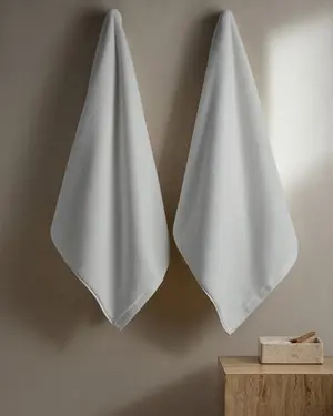 Quince Plush Organic Turkish Cotton Bath Towel - Light Grey
