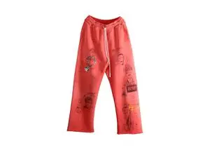 PALY HOLLYWOOD Chelsea Hotel Sweatpants - Red
