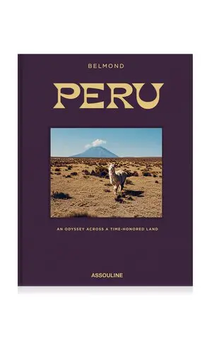 Assouline Belmond Peru: An Odyssey Across A Time Honored Land - Purple