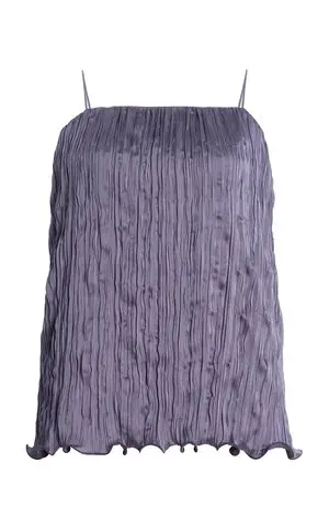 Posse Esme Plisse Cami Top - Purple