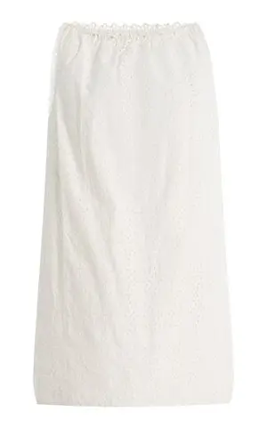 POSSE POSSE Harriet Broderie Anglaise Cotton Mini Dress