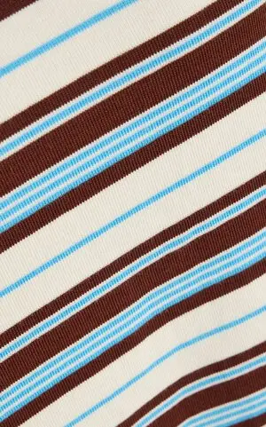 Posse Nadine Striped Cotton Top