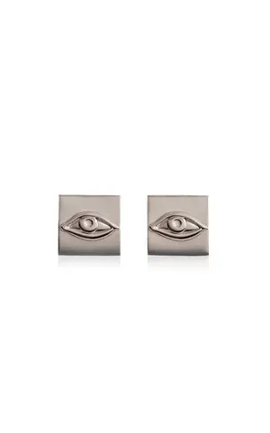 LOUIS ABEL Ain Mid Sterling Earrings - Silver