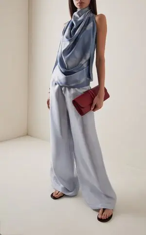 KALLMEYER Exclusive Silk Scarf Top