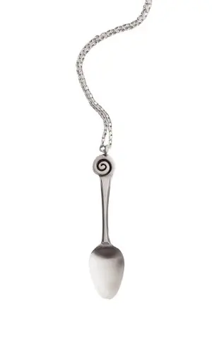LOUIS ABEL Dona Sterling Necklace - Silver