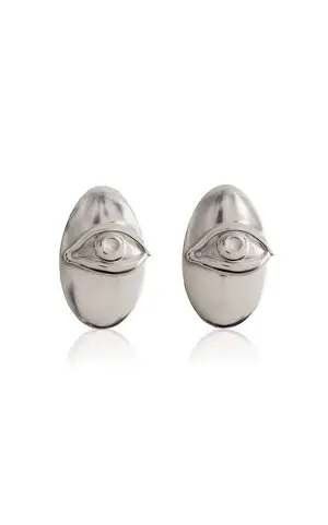 LOUIS ABEL Rumi Sterling Earrings - Silver