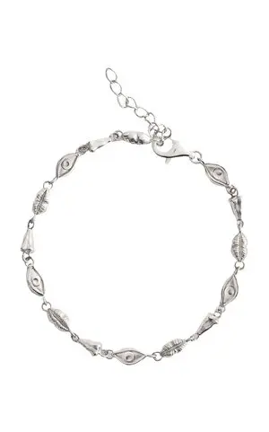 LOUIS ABEL Sterling Motif Anklet